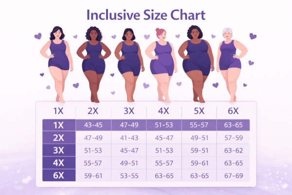 Plus Size Chart Guide: Complete Extended Sizing Reference - Custom ...